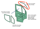 Guarnizione Interno Profilo Sportello Sx Iveco Daily - 5801555859